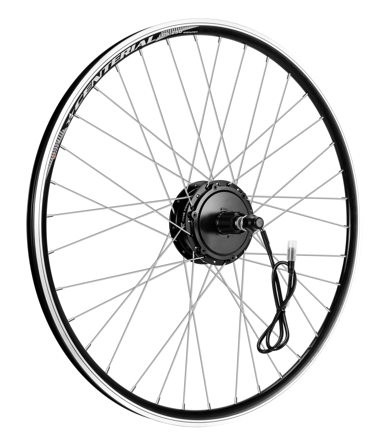 36V350W 26"/27.5"/28" Rear E-Bike Conversion Kit for Cassette with 36V ...
