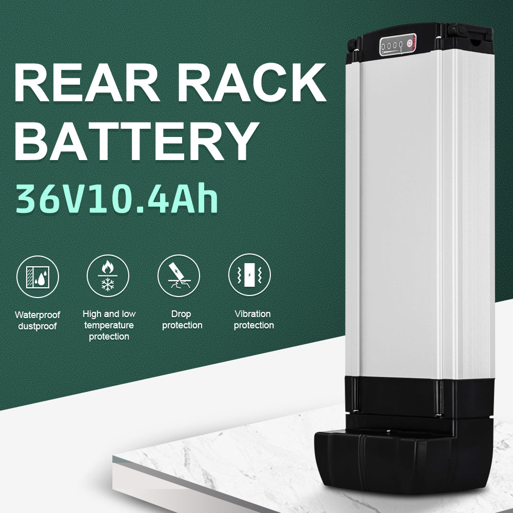 36V10.4Ah E-Bike Li-ion Rear Battery – YOSE POWER UK